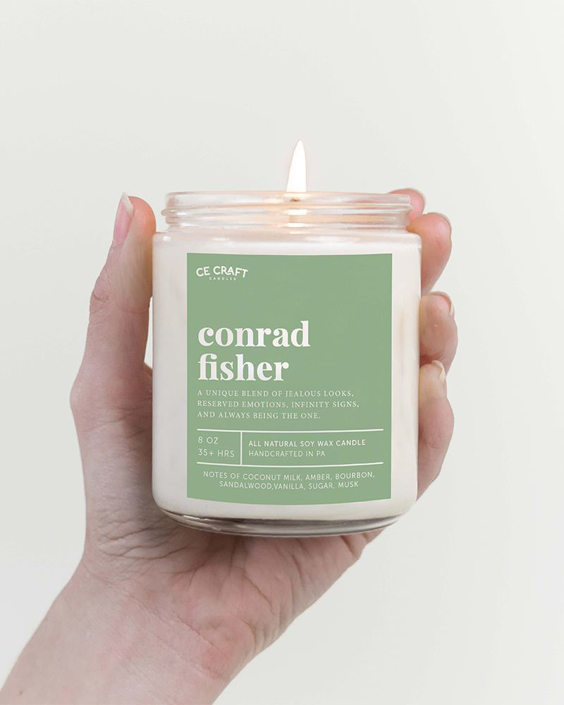 Conrad Fisher Candle | CE Craft LLC | The Paper Store