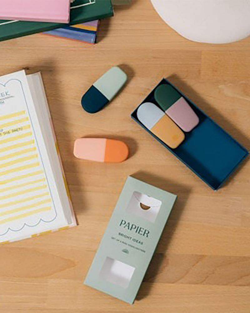 Bright Ideas Mini Highlighters (Pack of 4) | Papier | The Paper Store