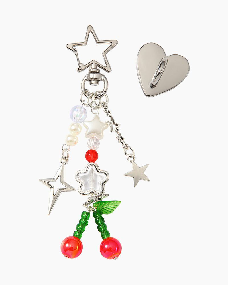 Star Silver Phone Charm | Sticky Bestie | The Paper Store