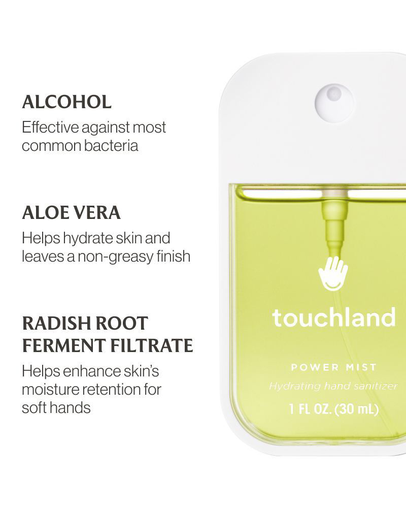 Lemon Lime Spritz Power Mist Hand Sanitizer | Touchland | The Paper Store