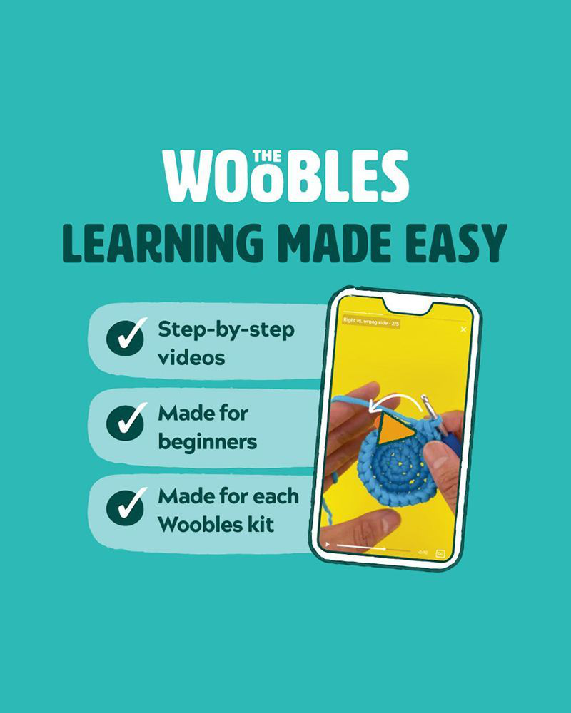 Bacon the Pig Crochet Kit | The Woobles | The Paper Store