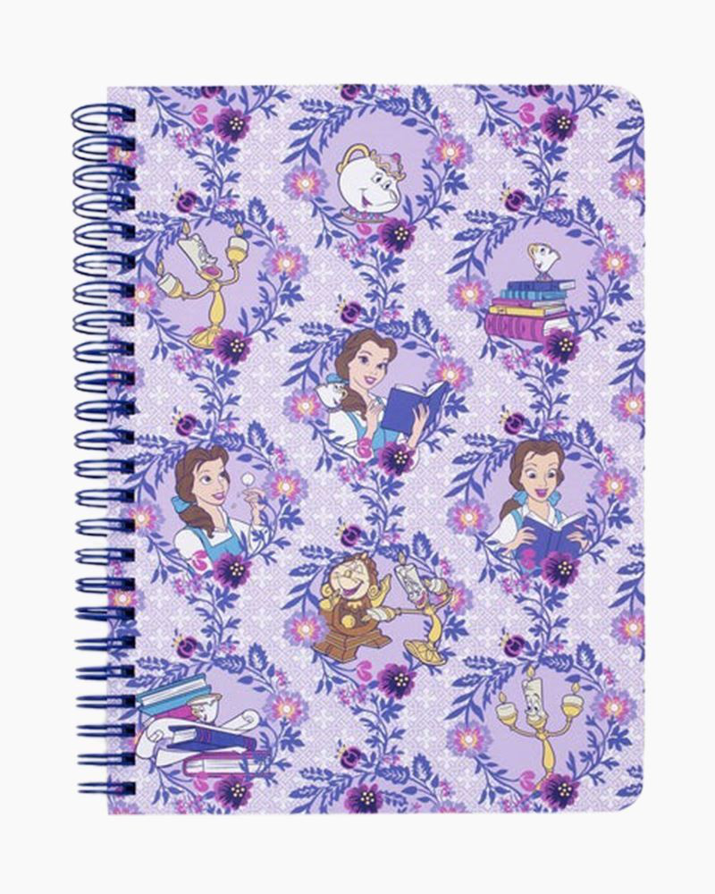 Disney Mini Notebook with Pocket in Belle Floral | Vera Bradley | The ...