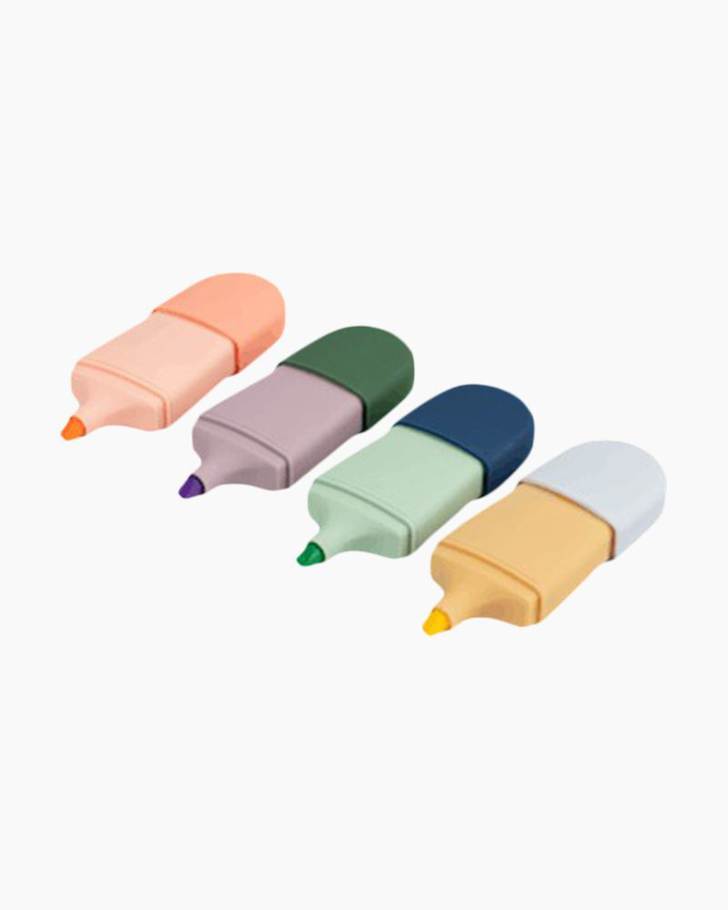 Bright Ideas Mini Highlighters (Pack of 4) | Papier | The Paper Store