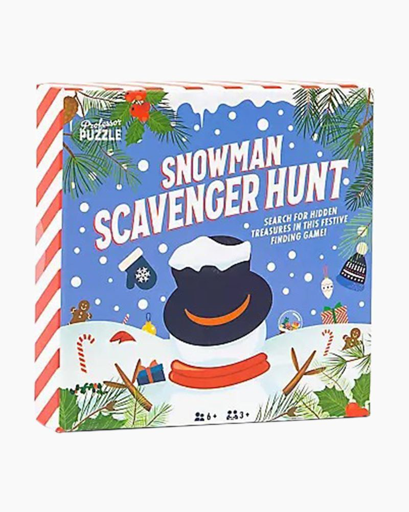 Snowman Scavenger Hunt Game | Professor Puzzle USA | The Paper Store