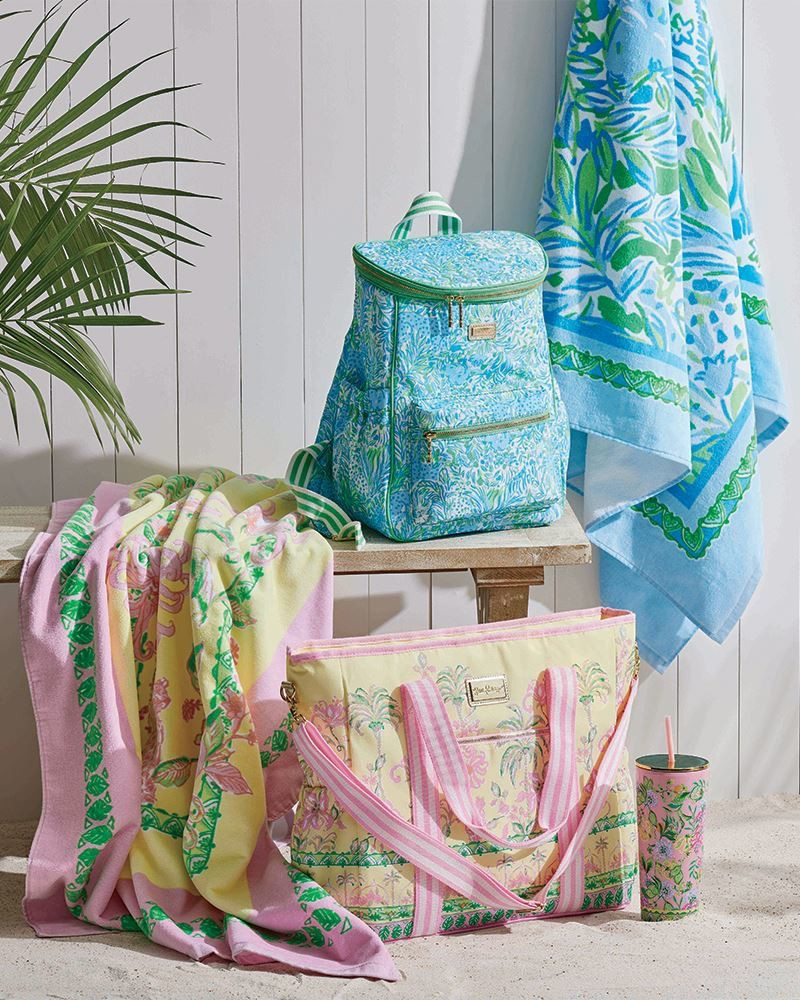 Dandy Lions Rectangle Beach Towel | Lilly Pulitzer | The Paper Store