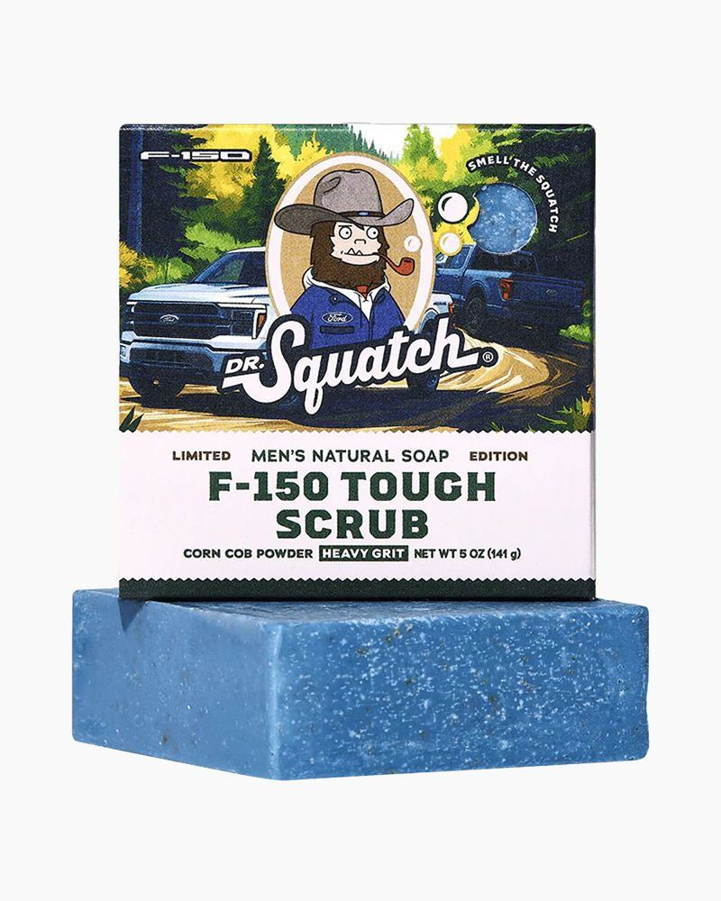 Limited Edition F-150 Tough Scrub Men's Natural Bar Soap | Dr Squatch ...