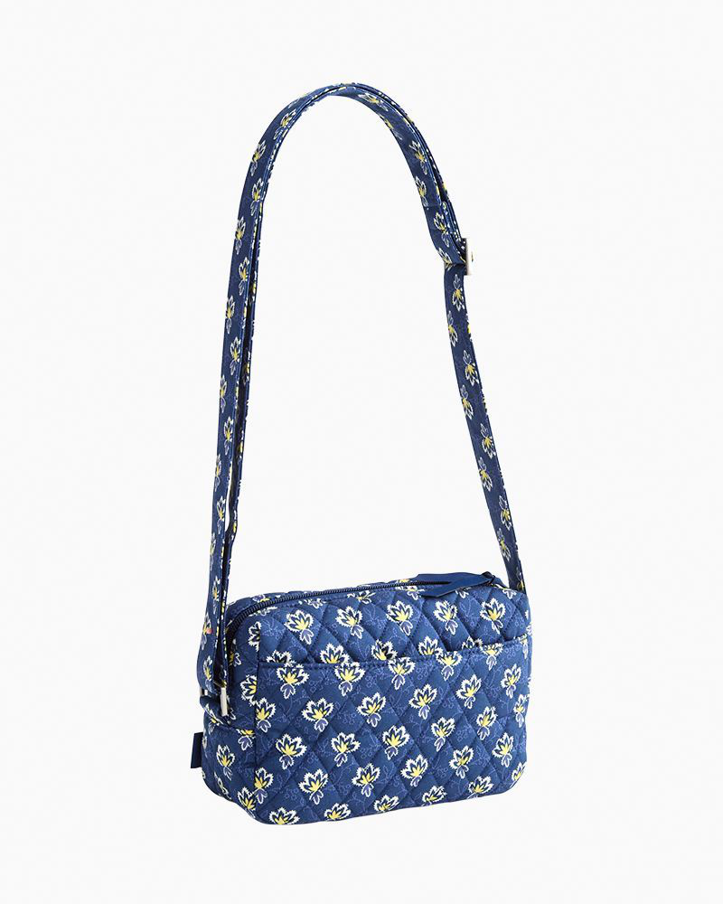 Becker Camera Crossbody Bag in Maison Blue | Vera Bradley | The Paper Store