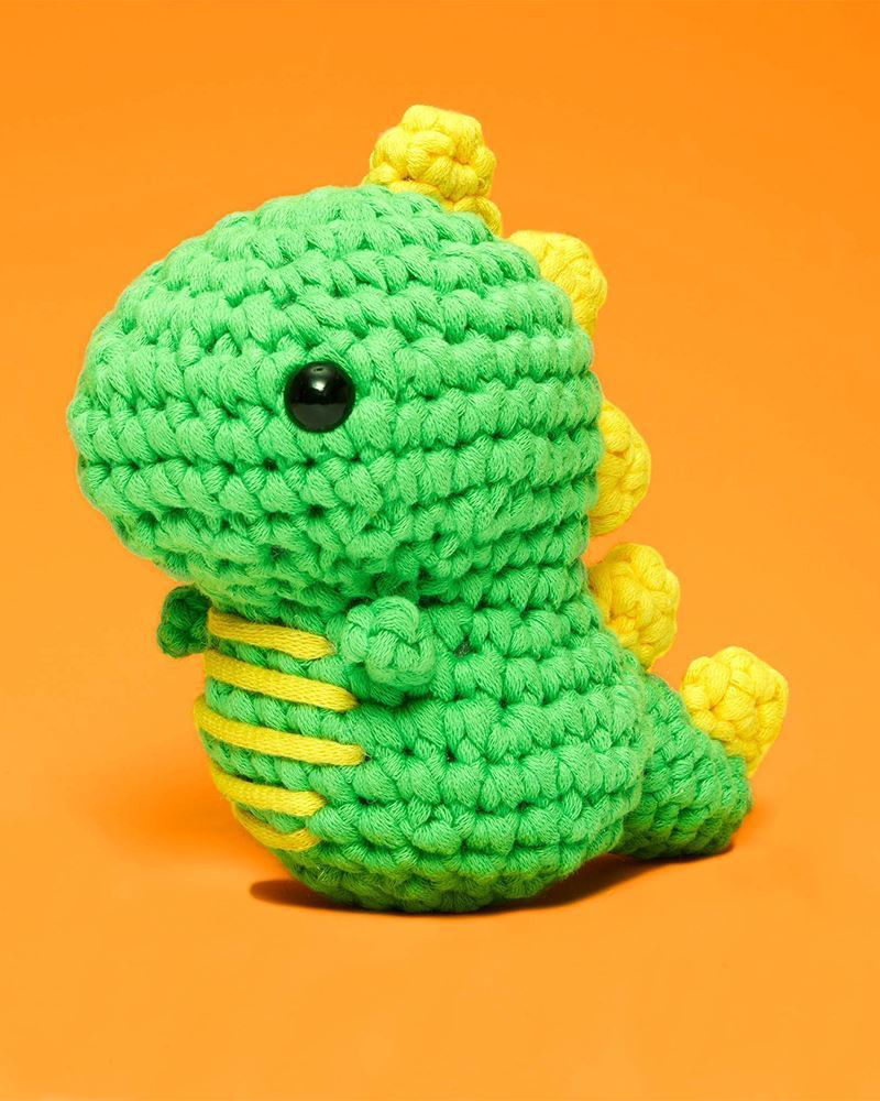 Dinosaur Crochet Craft Kit | The Woobles | The Paper Store