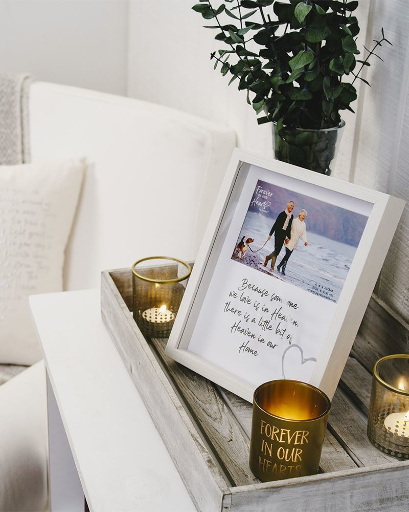 Forever In Our Hearts Heaven Shadow Box Picture Frame (4x6) | Pavilion ...