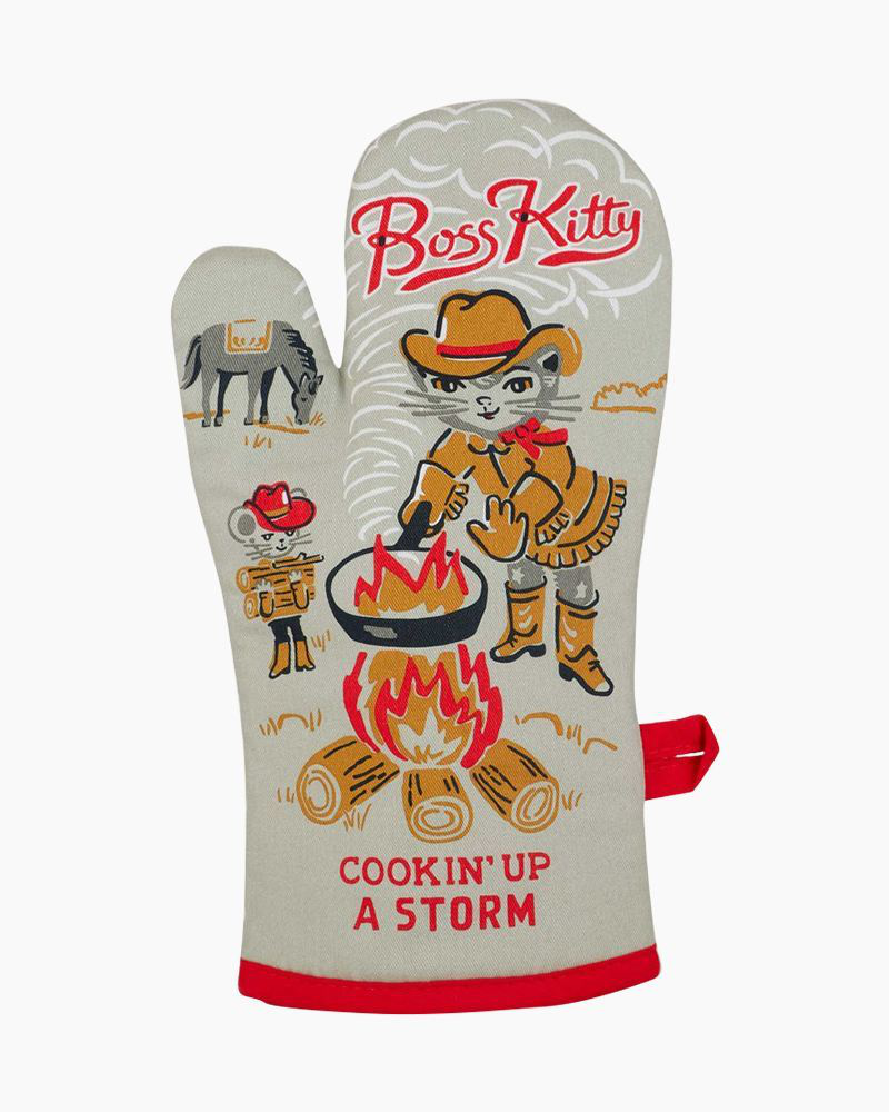 Boss Kitty Oven Mitt | Blue Q | The Paper Store
