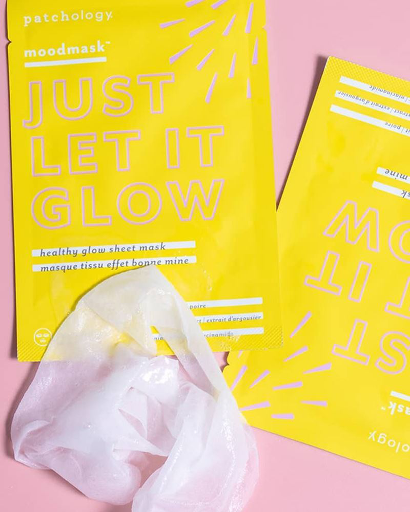 Just Let It Glow Healthy Glow Sheet Mask | Patchology | The Paper Store