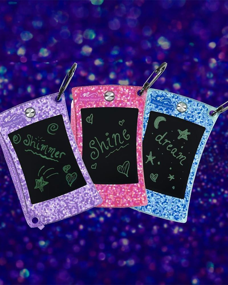 Shimmer Collection Jot Pocket Writing Tablet in Purple | Kent Displays | The Paper Store