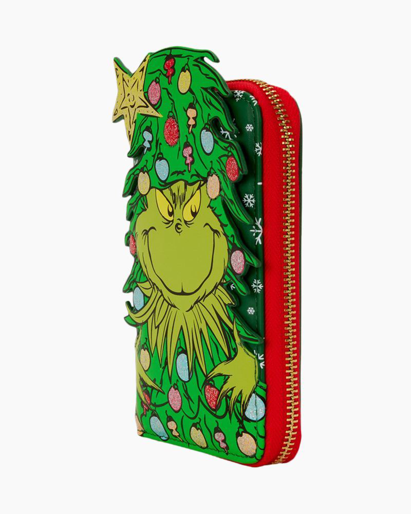 Dr. Seuss How the Grinch Stole Christmas! Tree Zip Around Wallet ...