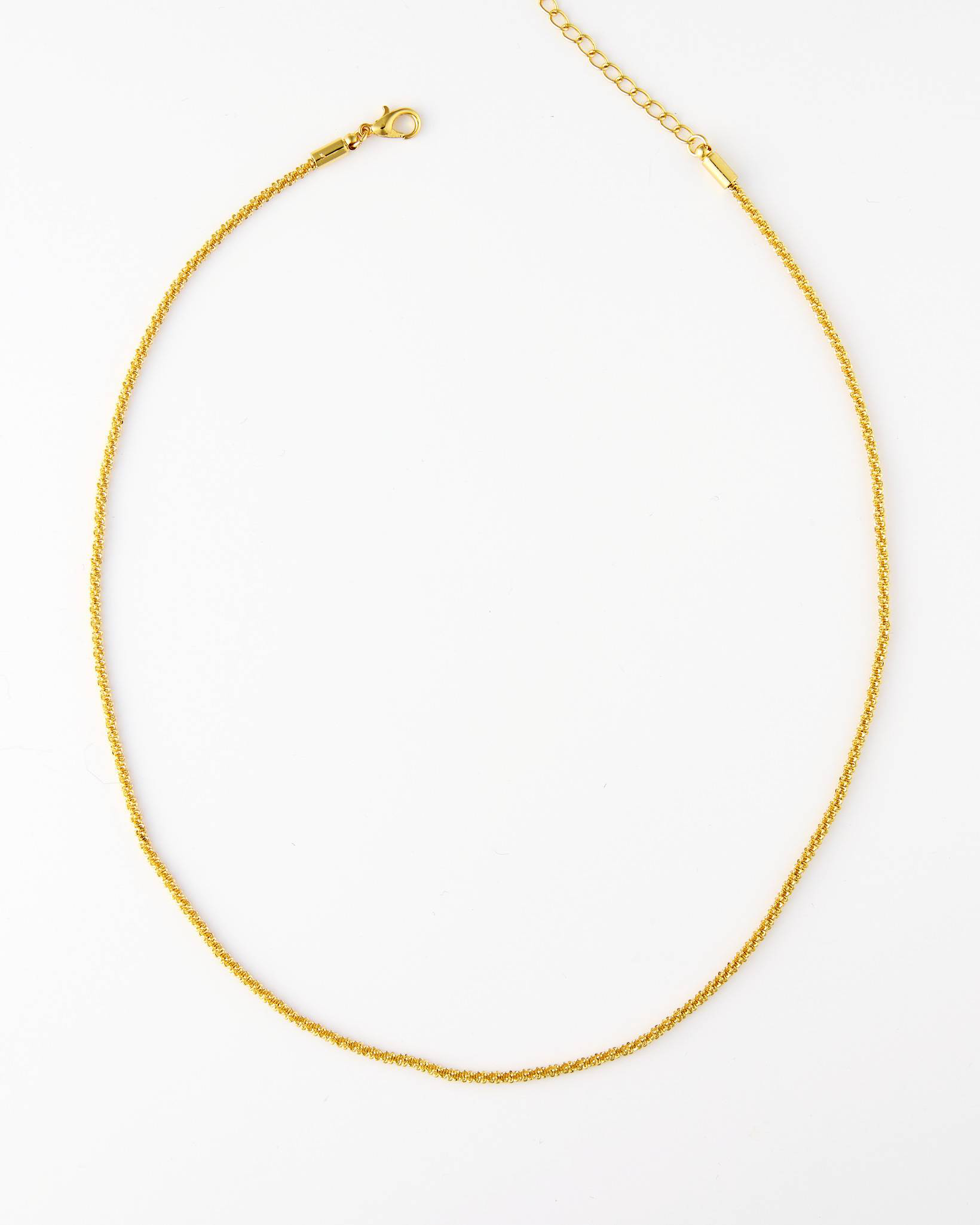 Coil Chain Necklace in Gold | Oz Jewerly | The Paper Store