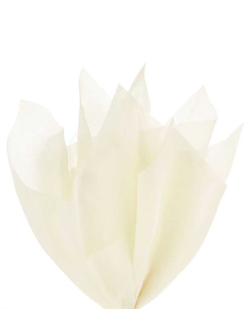 Solid Ivory Tissue Paper (8 Sheets) | Hallmark | The Paper Store