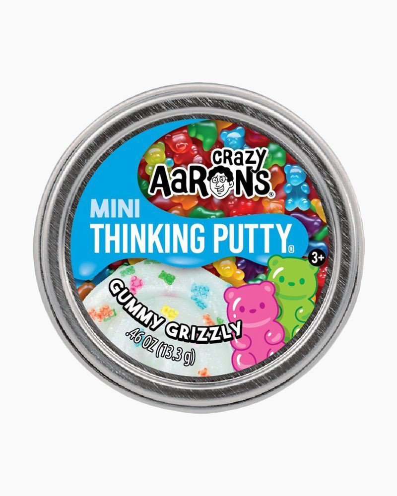 Mini Gummy Grizzly K-Pop Thinking Putty | Crazy Aaron | The Paper Store
