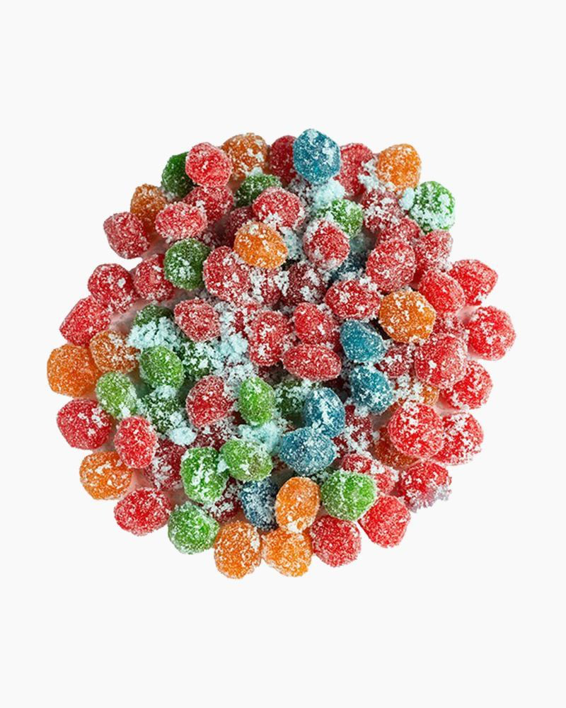Extreme Sour Blue Raspberry Blasts | Mama V's | The Paper Store