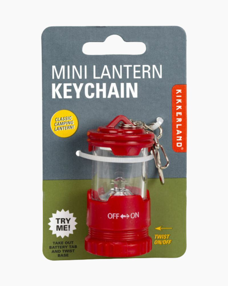 Mini Lantern Keychain (Assorted) | Kikkerland | The Paper Store