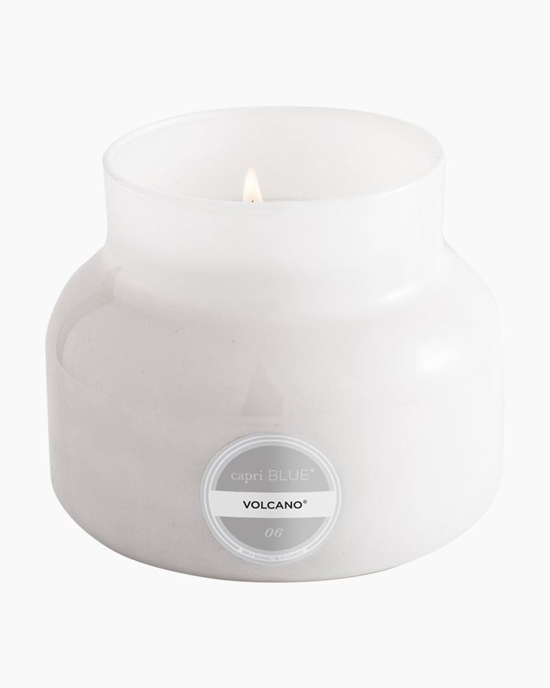 Volcano White Signature Jar Candle | Capri Blue | The Paper Store