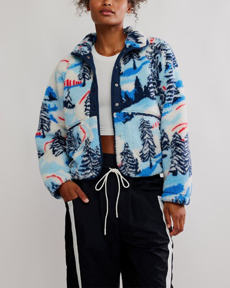 Rocky Ridge Fleece Jacket in Alpine Combo | FP Movement | The Paper Store