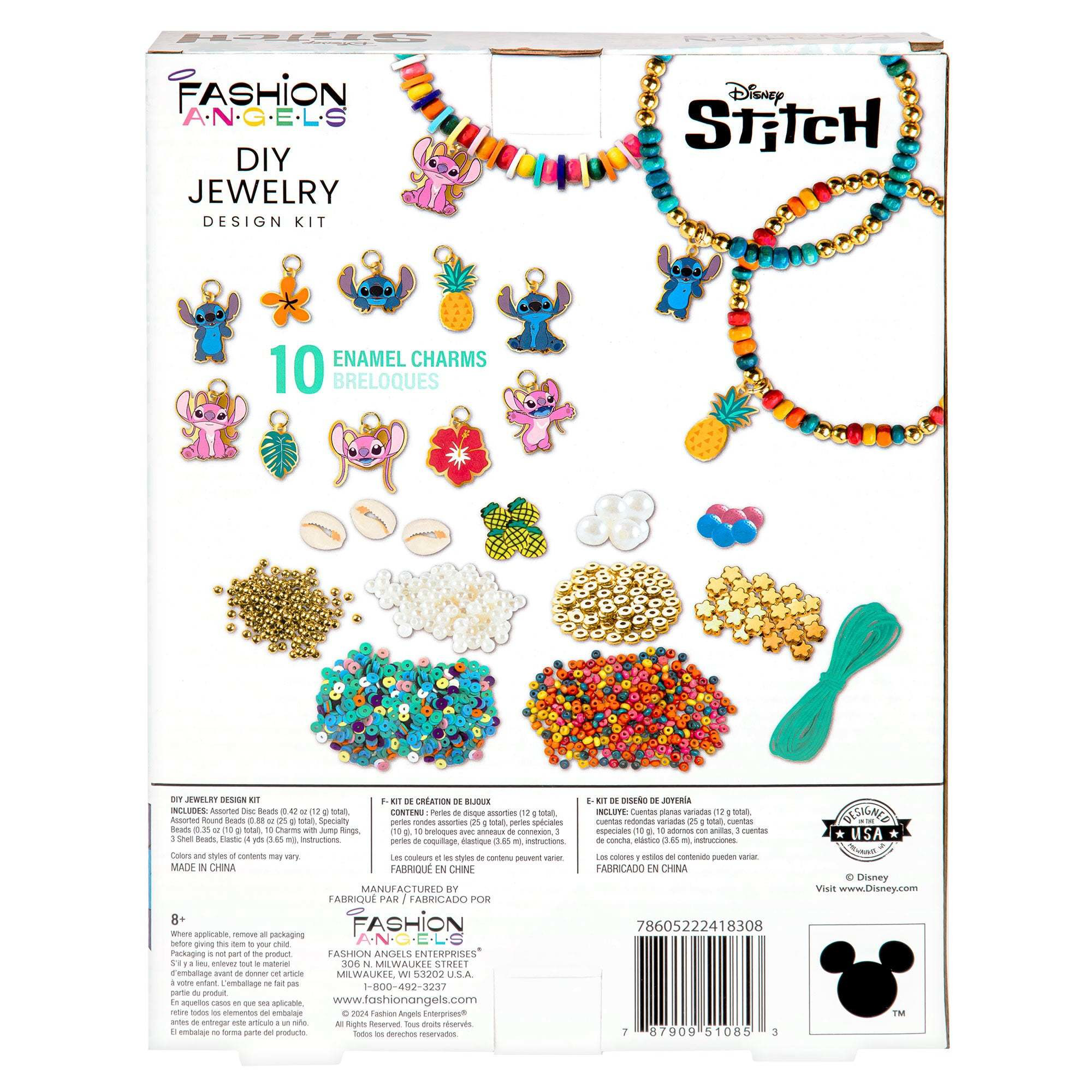 Disney Stitch Cute & Feisty Jewelry Design Kit | Fashion Angels | The ...