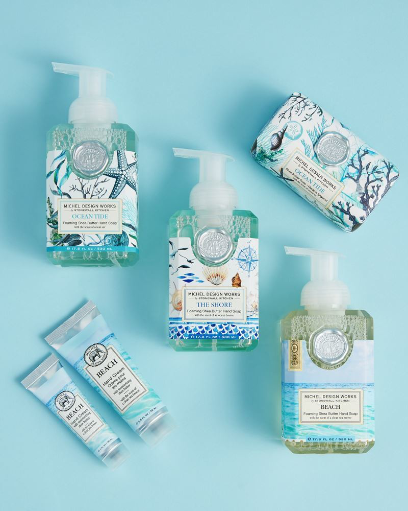 Ocean Tide Foaming Hand Soap | Michel Design Works | The Paper Store