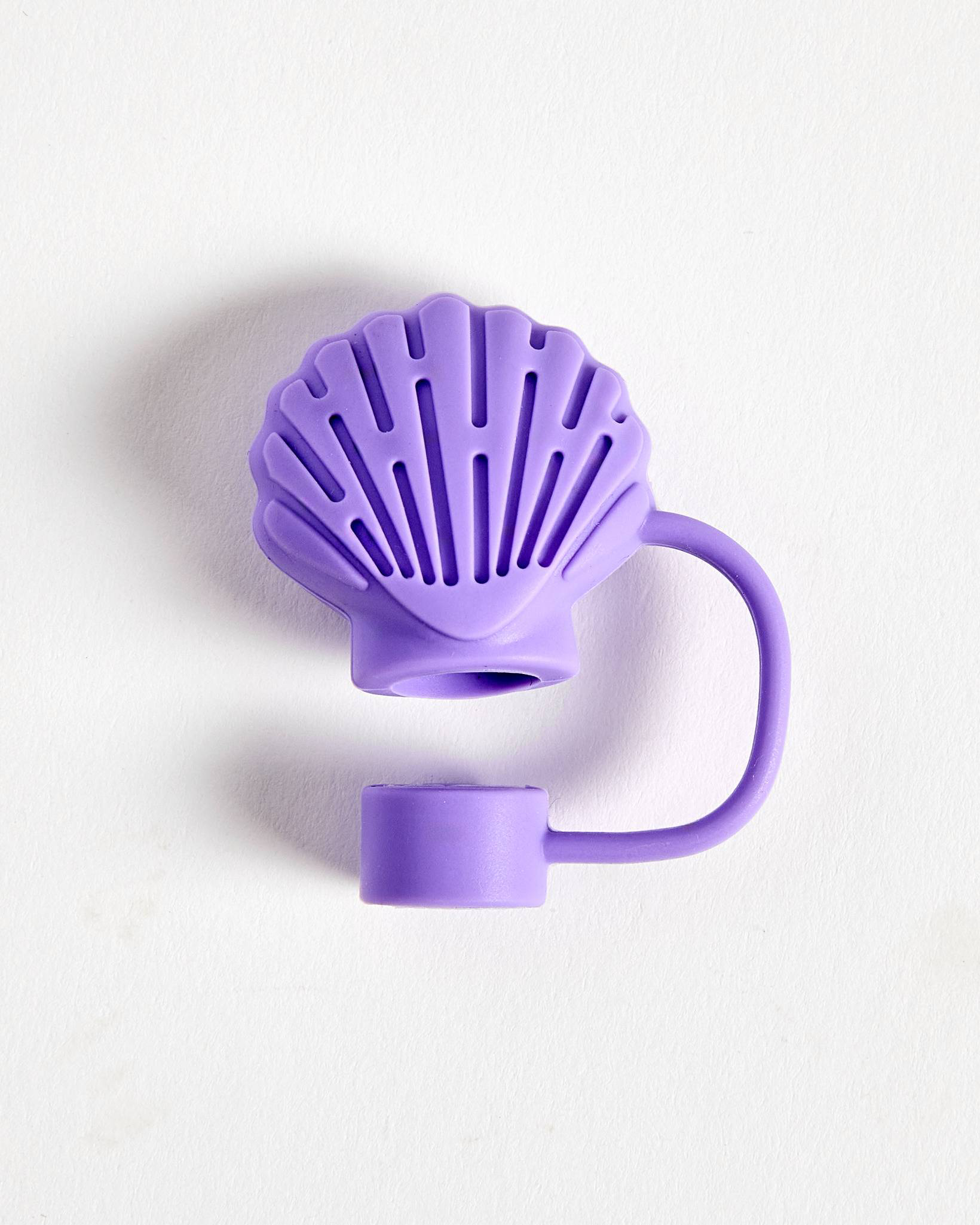 Purple Shell Straw Topper Charm | The Paper Store | The Paper Store