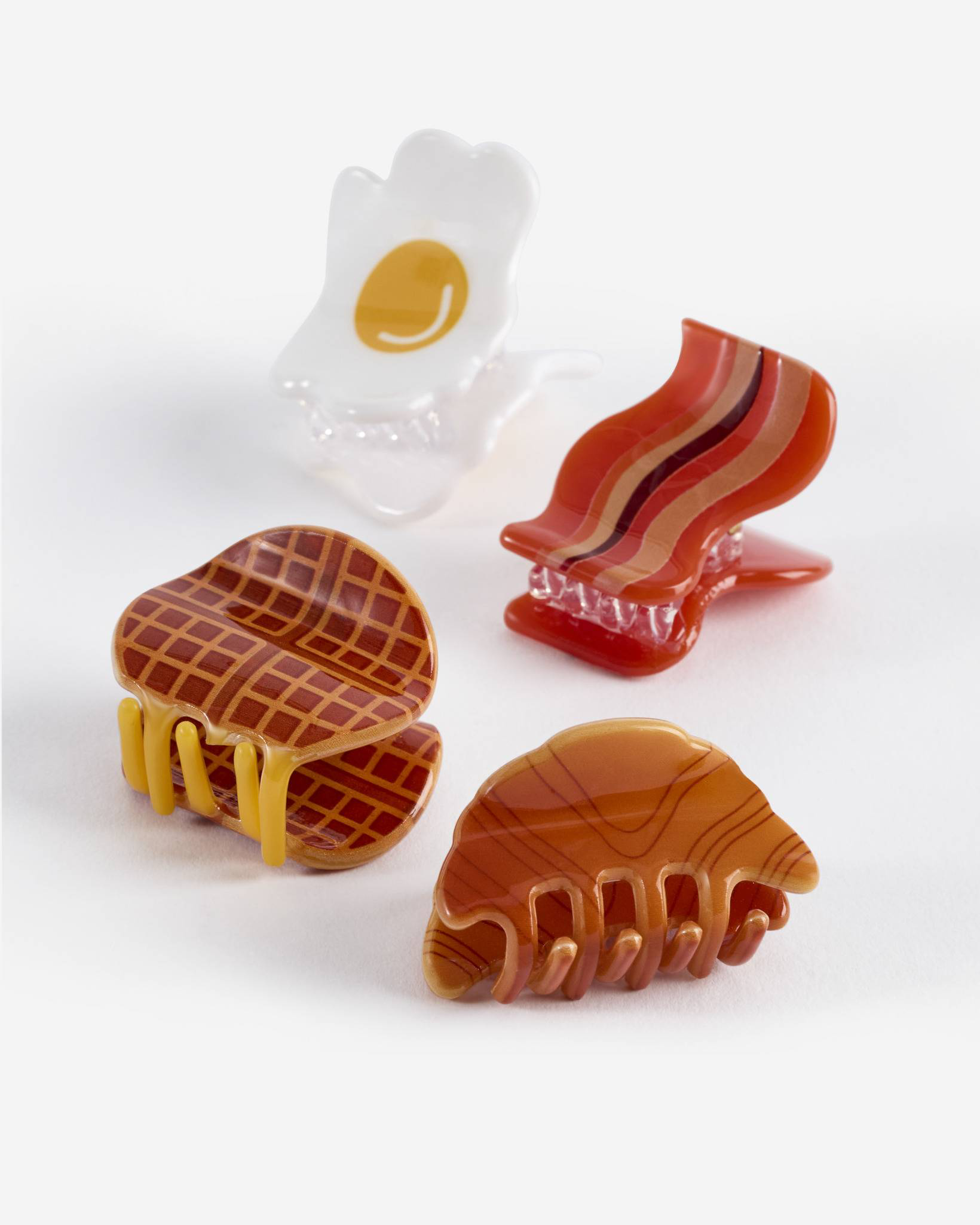 Breakfast Shaped Hair Claw Clips (Pack of 4) | Never Better | The Paper ...