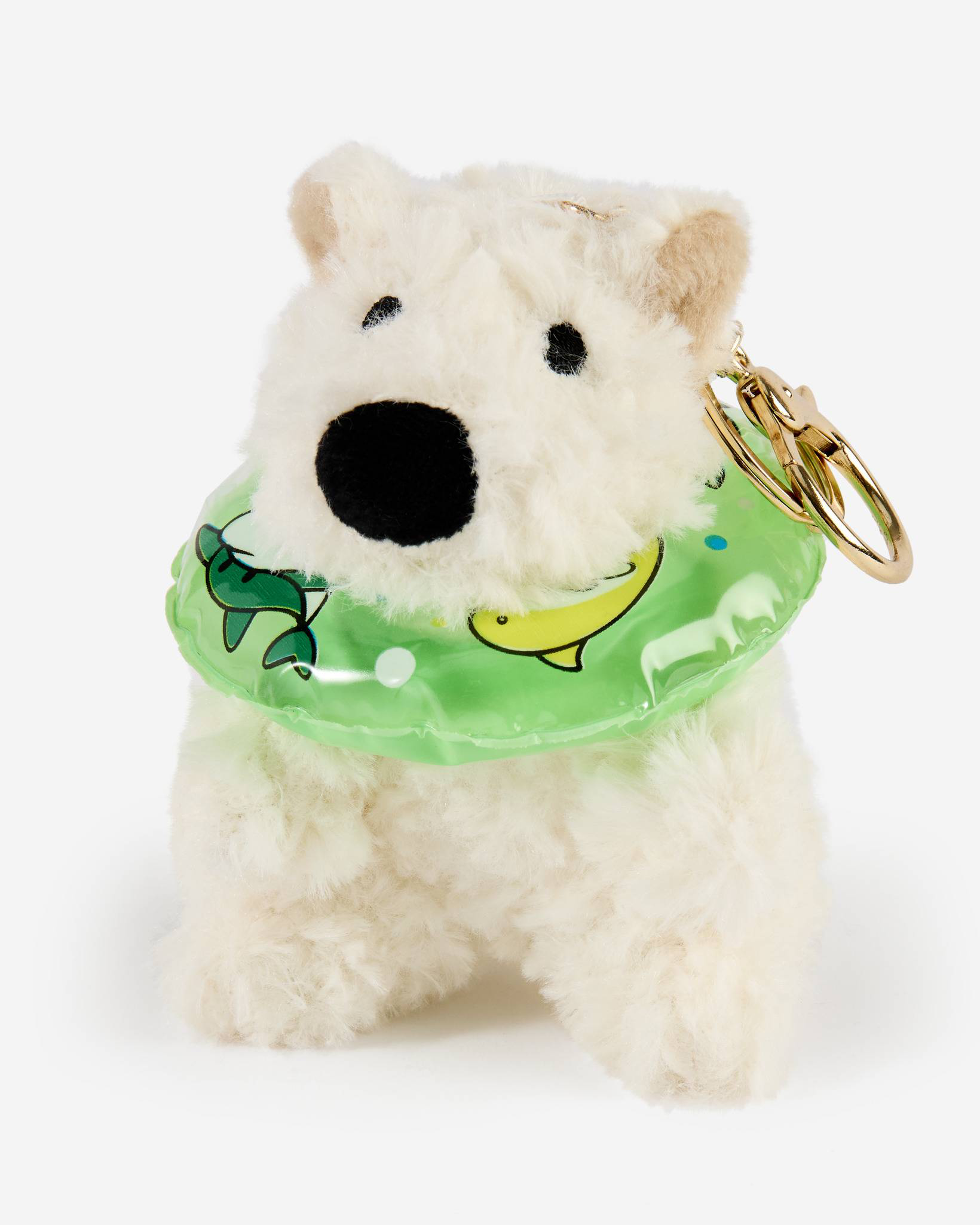 Polar Bear and Pool Float Bag Charm | Uncharted Threads | The Paper Store