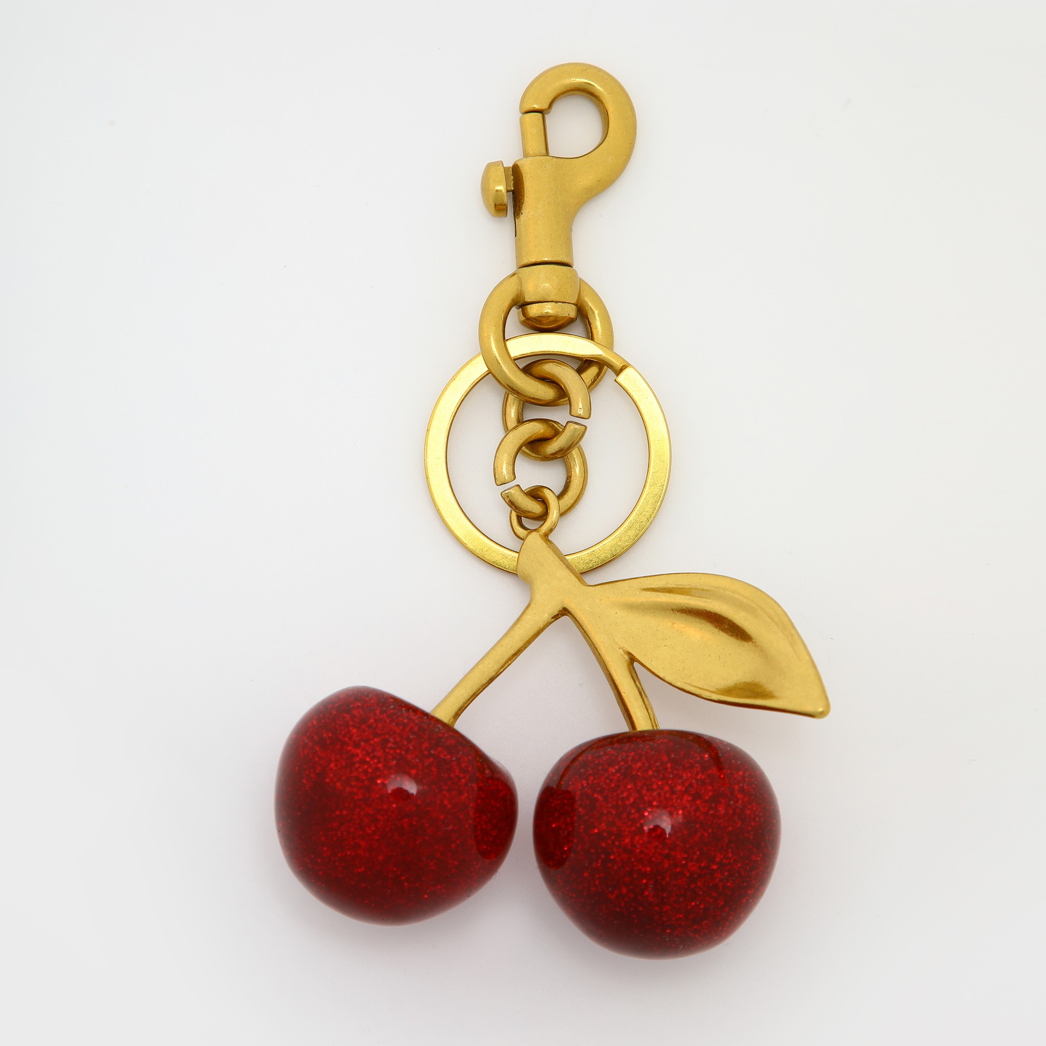 Cherry Shaped Bag Charm | Sticky Bestie | The Paper Store