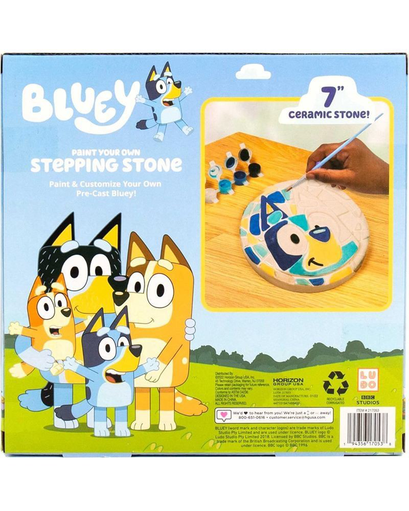 Bluey Paint Your Own Stepping Stone Kit | Squishmallows | The Paper Store