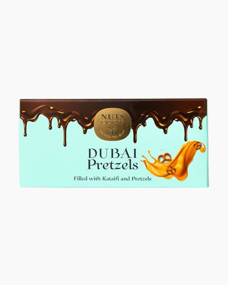 Dubai Pretzel Chocolate Bar | Nuts Factory | The Paper Store